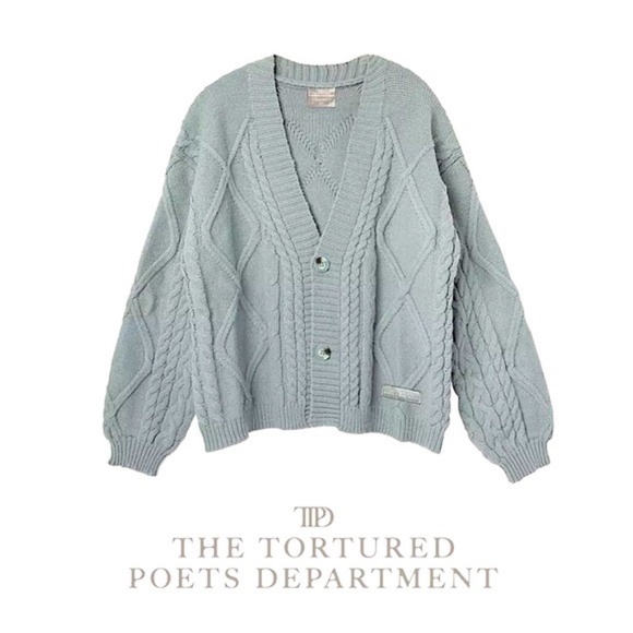 Taylor Swift | Sweaters | Nwt Official Taylor Swift Ttpd Cardigan ...